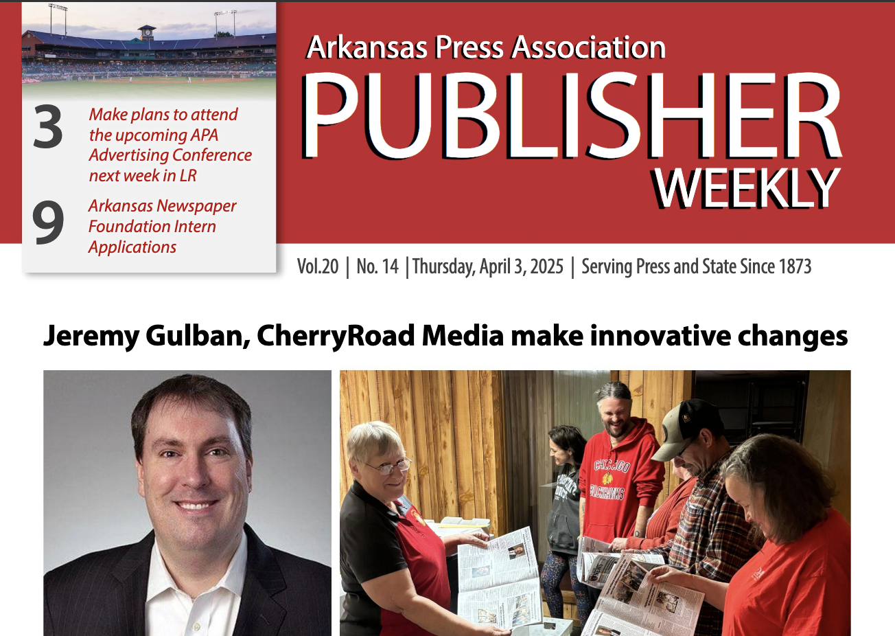 Jeremy Gulban, CherryRoad Media make innovative changes - CherryRoad